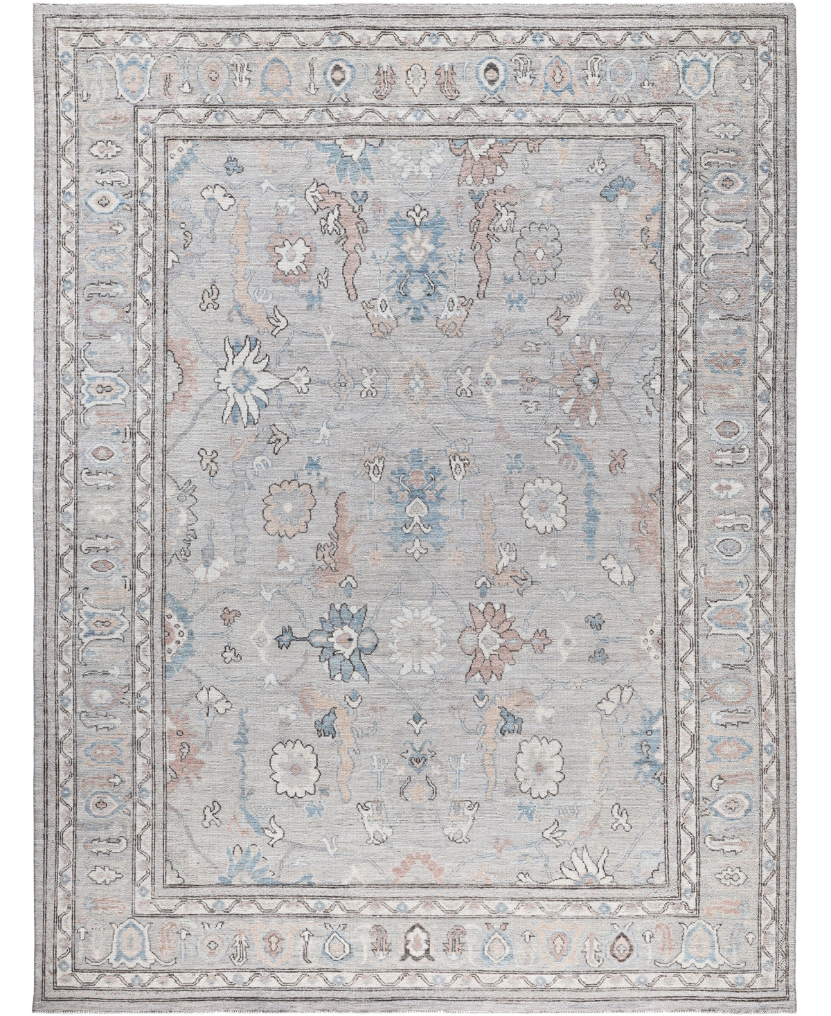 Click here for Adorn Hand Woven Rugs Colorful Oushak M0103-40 811... prices