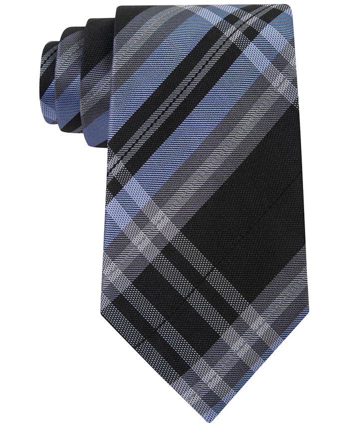 Kenneth Cole Reaction Men's Plaid Classic Tie - Macy's