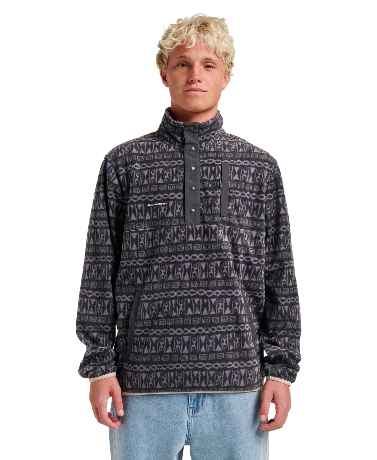 Click here for Quiksilver Mens No Destination Sweatshirt - Grayst... prices