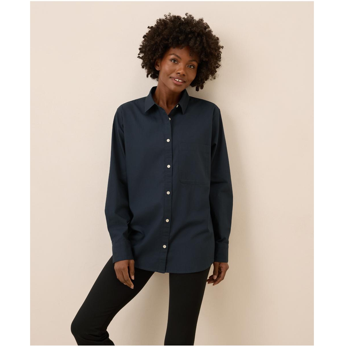 Click here for Pact Womens Organic Cotton All Day Poplin Classic... prices