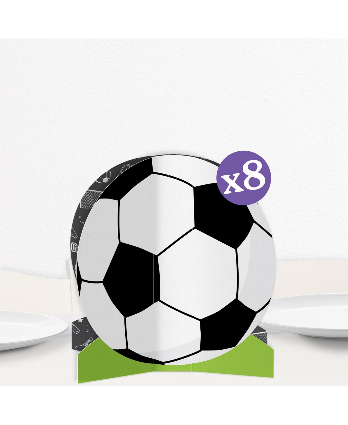 Click here for Freestanding 3D Soccer Centerpiece Table Decoratio... prices