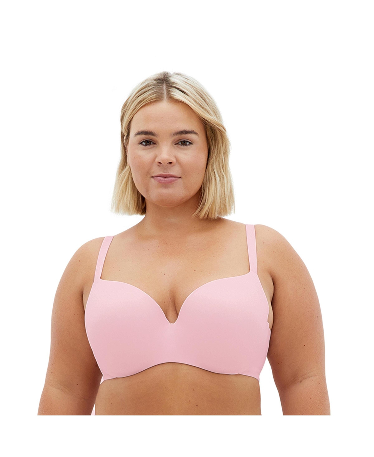 Click here for City Chic Womens Bodycon Contour Bra - Pink icing prices