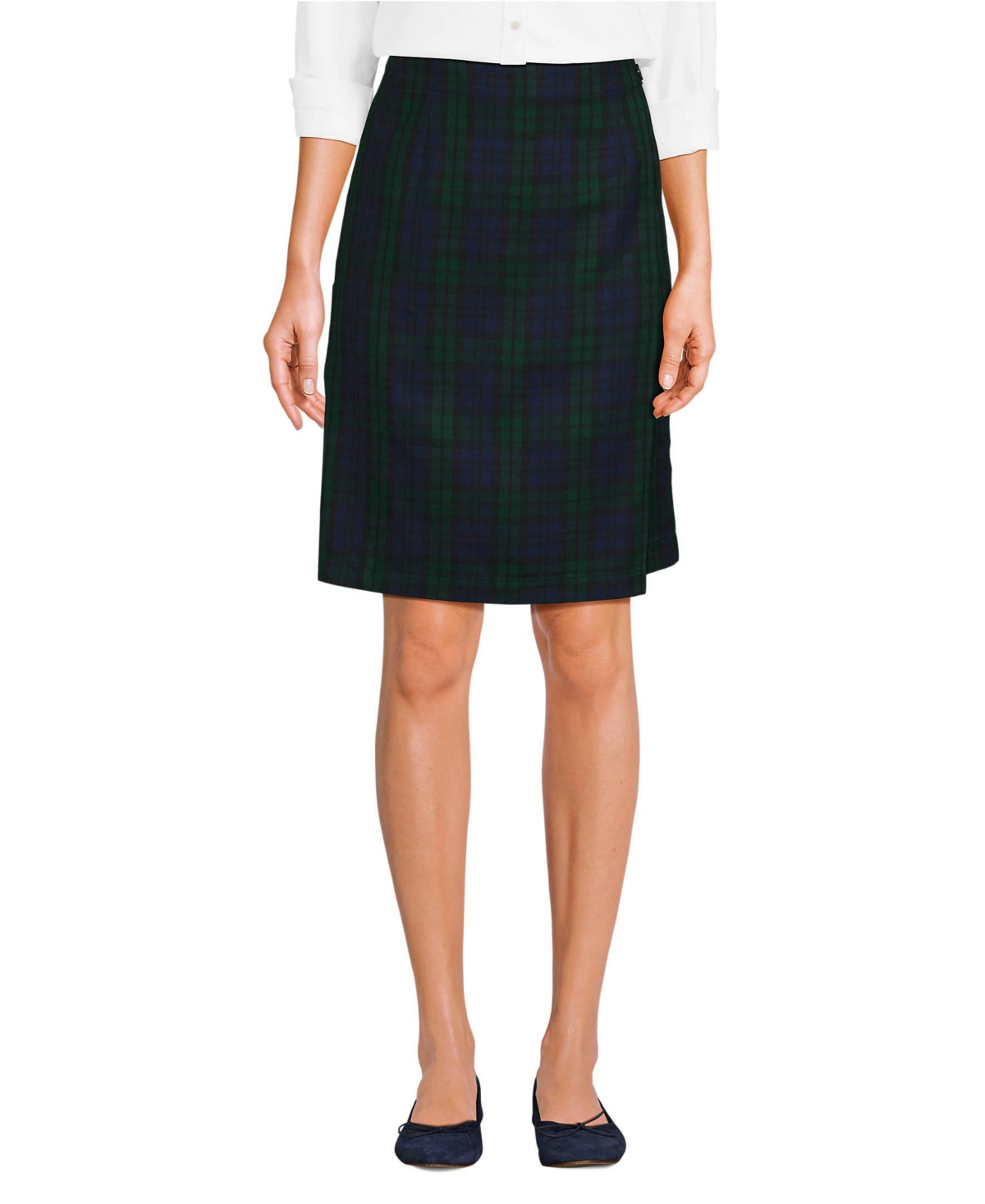 Click here for Lands End School Uniform Womens Plaid A Line Tab S... prices