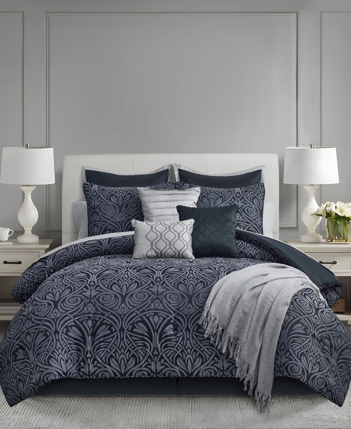 Click here for Highline Bedding Co. Ignatius 14-Pc. Comforter Set... prices