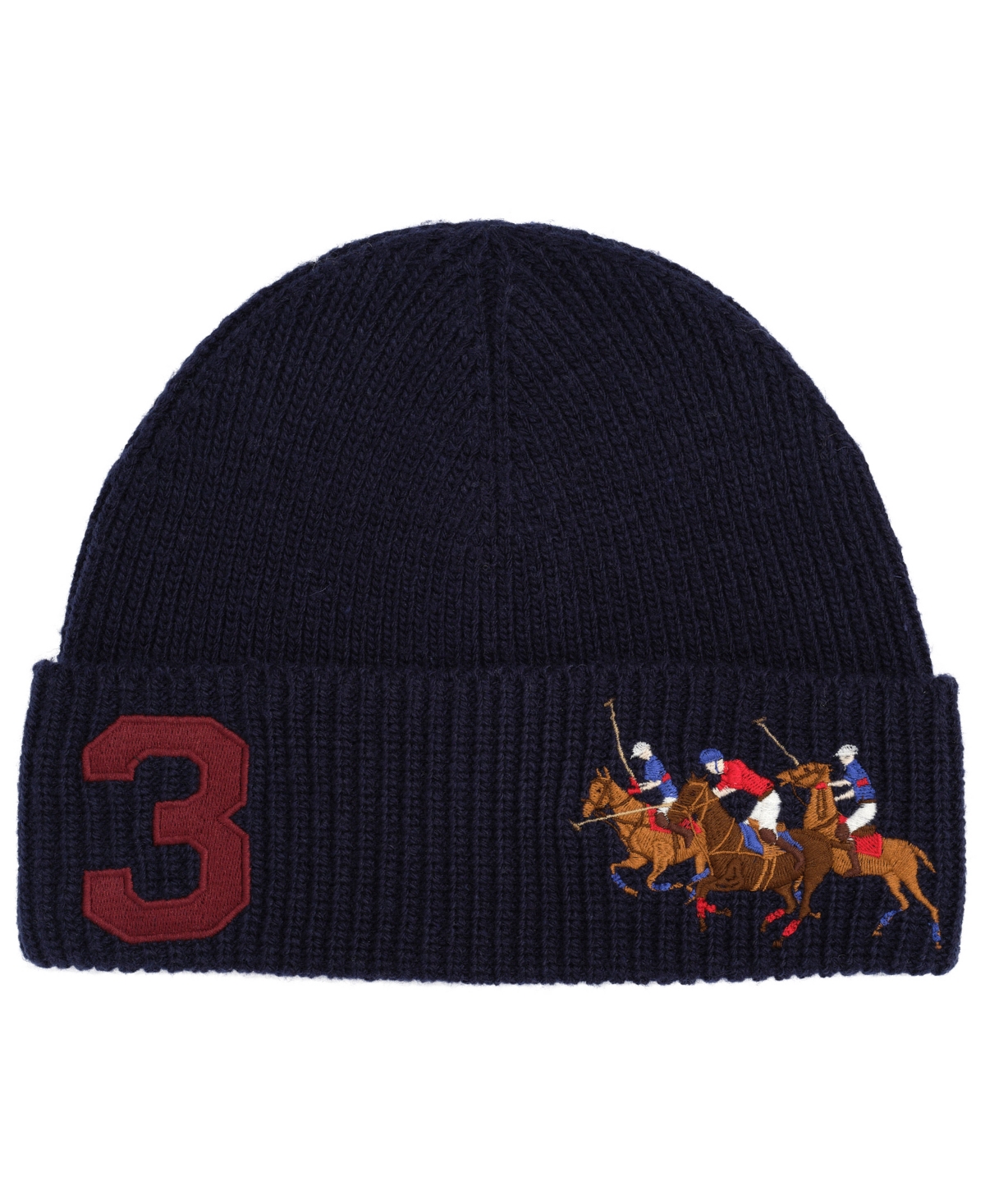 Click here for Polo Ralph Lauren Mens Polo Match Beanie - Navy prices
