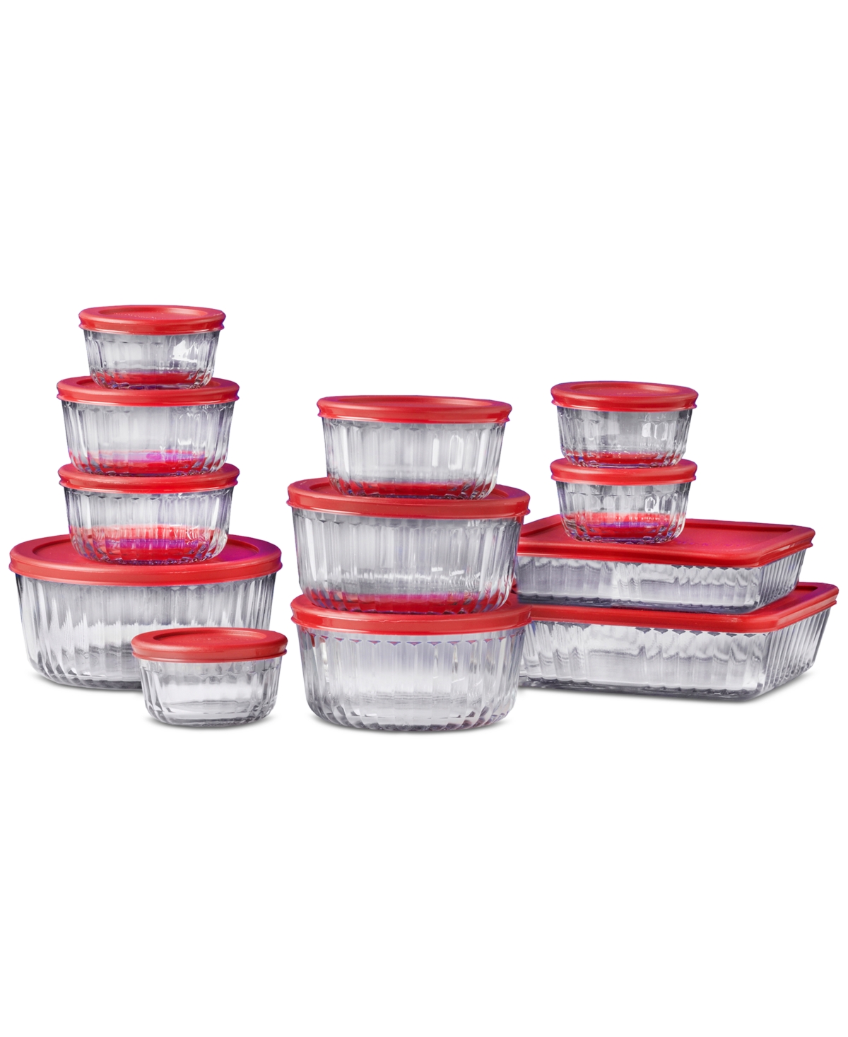 Click here for Anchor Hocking 24-Piece Food Storage Set with Snug... prices