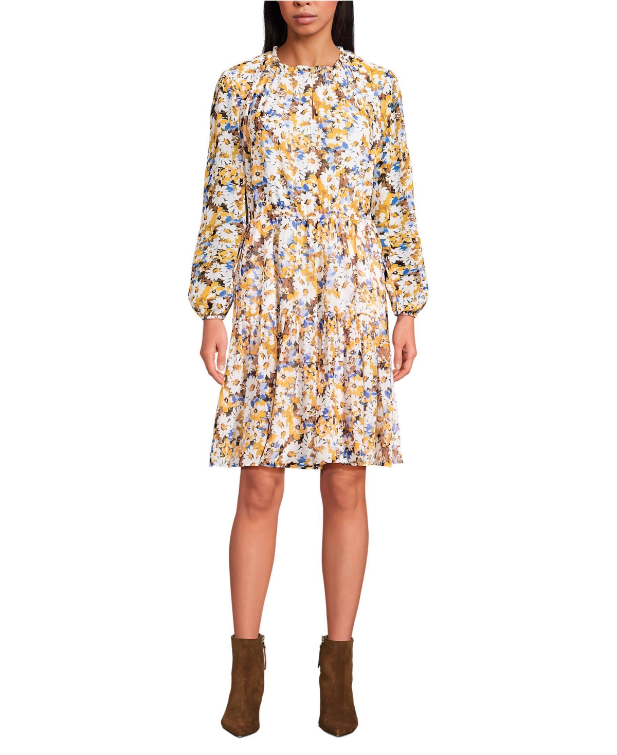 Click here for Lands End Womens Chiffon Above the Knee Adjustable... prices