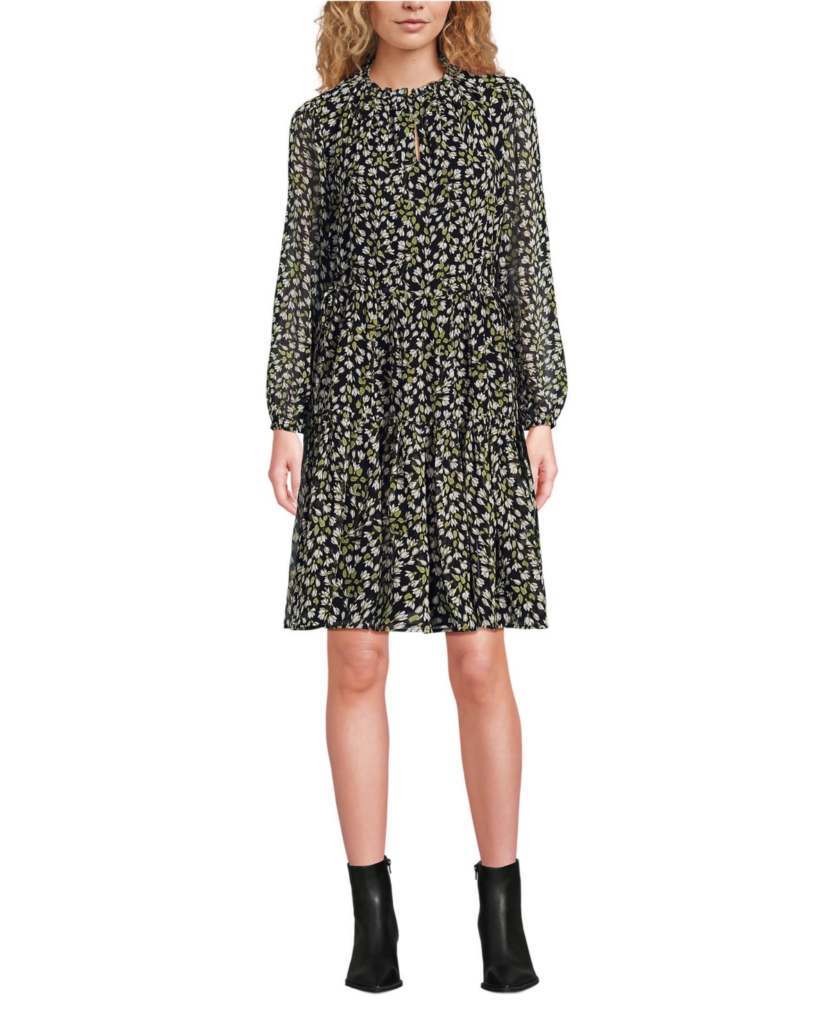 Click here for Lands End Womens Chiffon Above the Knee Adjustable... prices