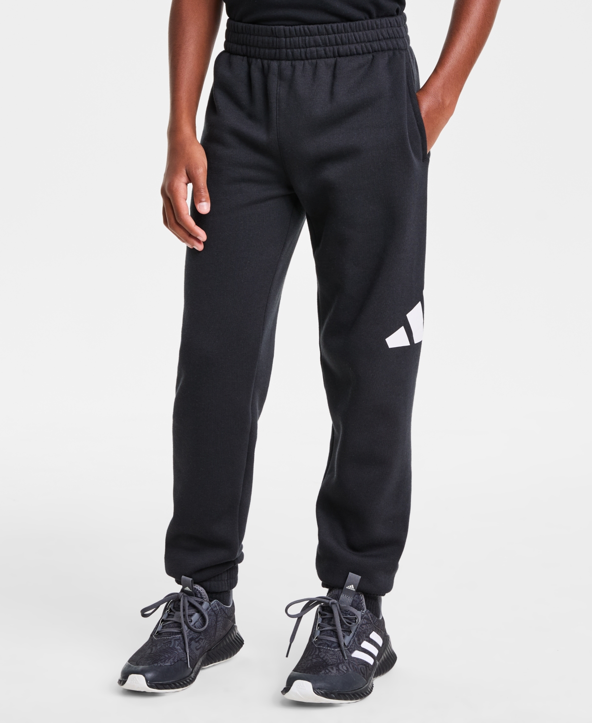 Click here for adidas Big Boys Elastic-Waistband Essential Big Lo... prices