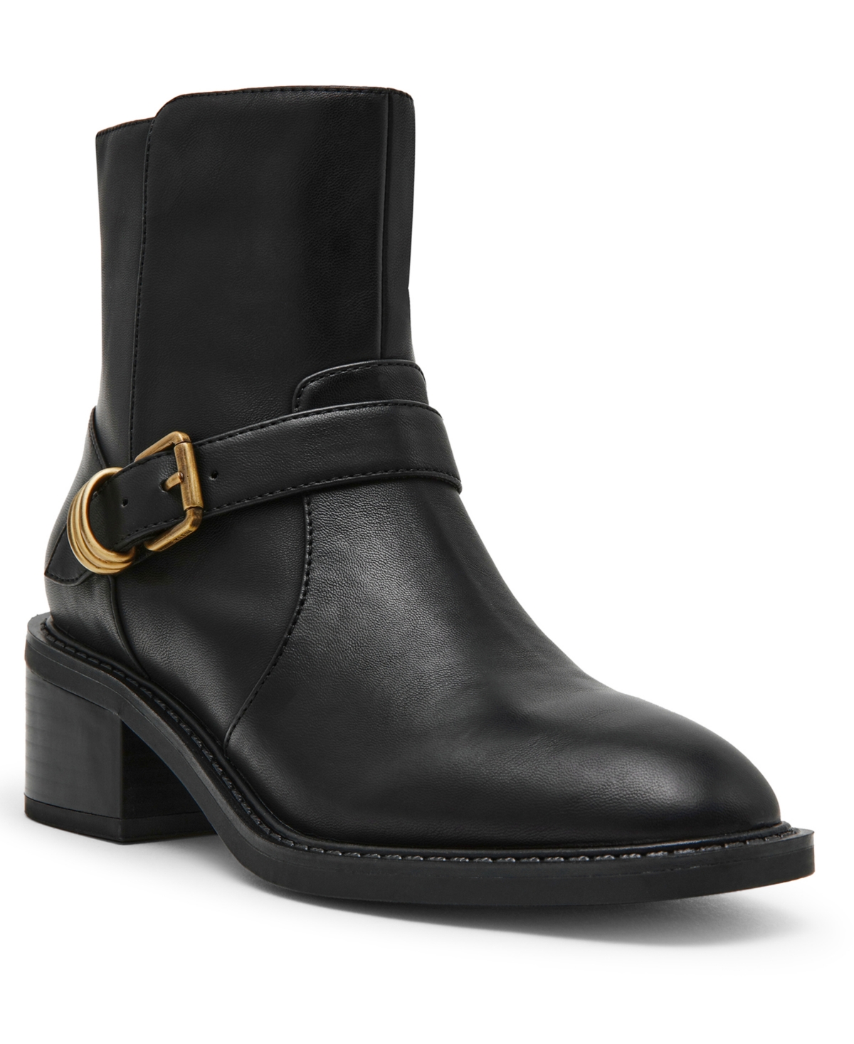 Click here for Anne Klein Womens Amias Block Heel Booties - Black prices