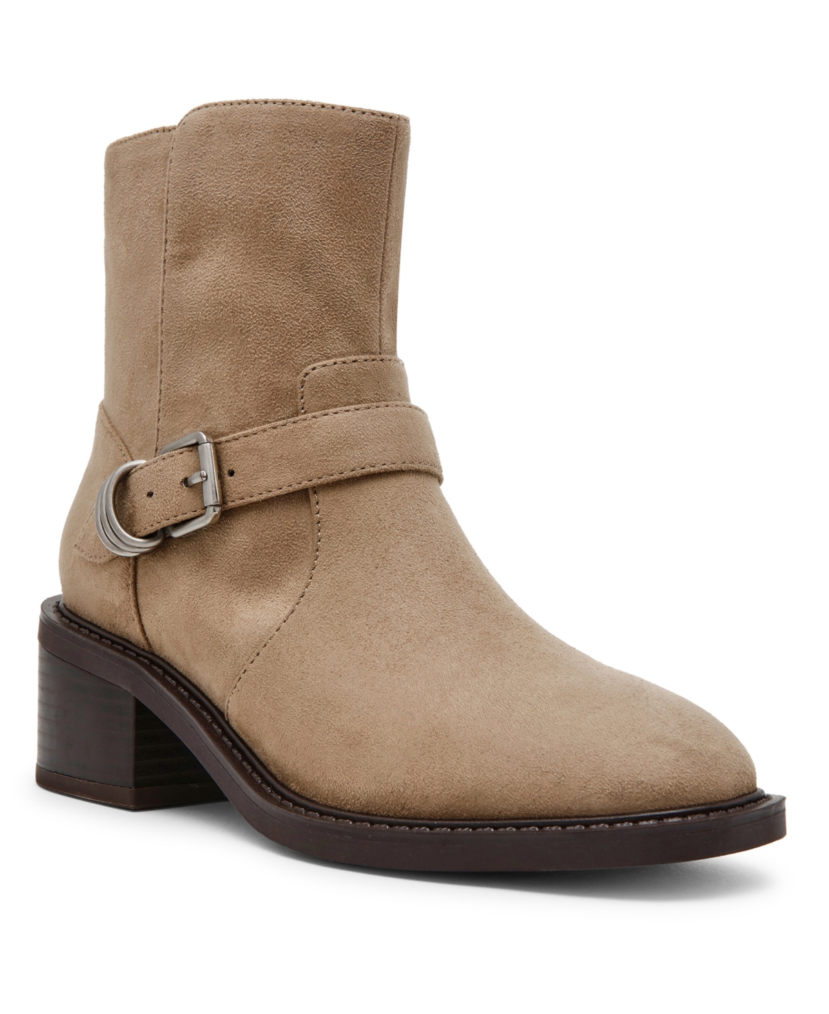 Click here for Anne Klein Womens Amias Block Heel Booties - Sand prices