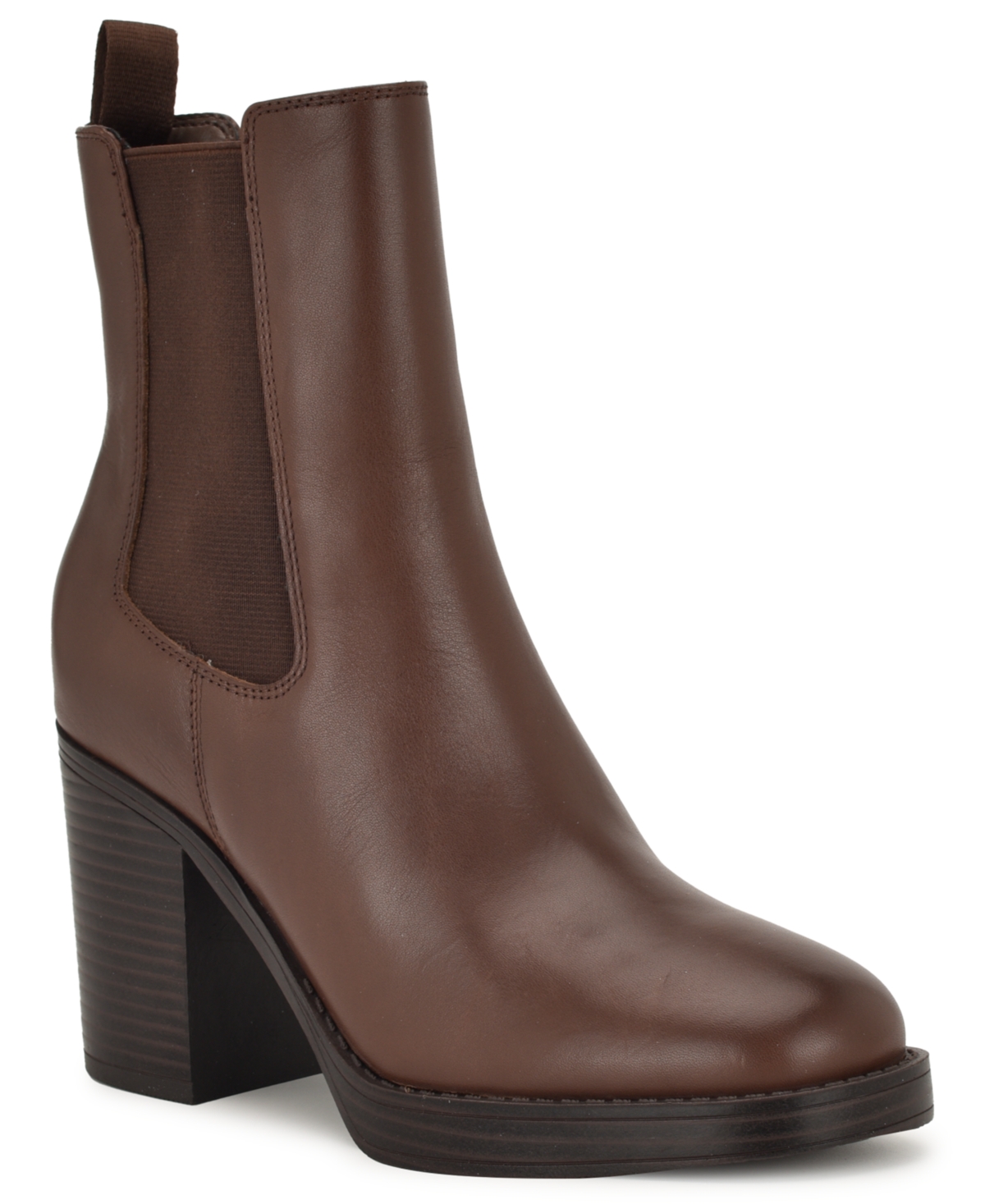 Click here for Nine West Womens Hollin Chelsea Block Heel Booties... prices