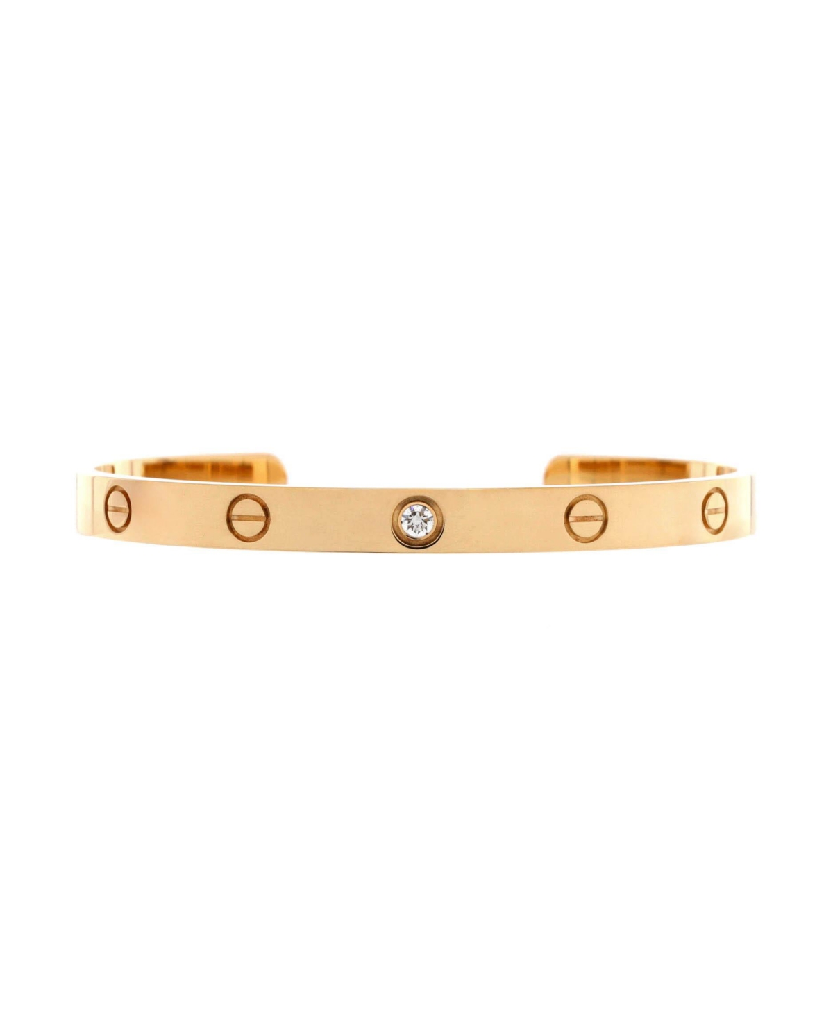 Click here for Pre-Owned Cartier Love 1 Diamond Cuff Bracelet - 1... prices