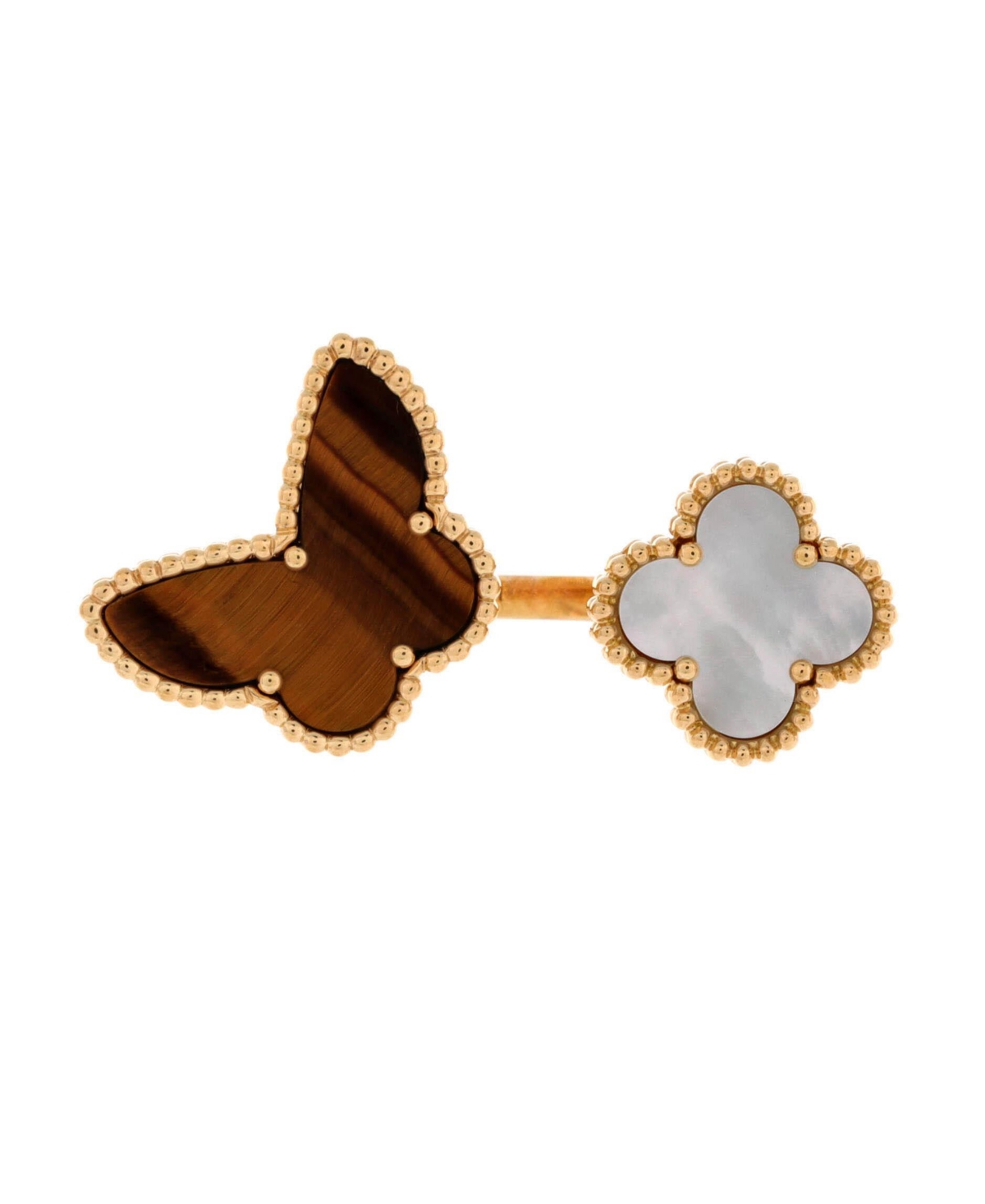 Click here for Pre-Owned Van Cleef & Arpels Lucky Alhambra Betwee... prices