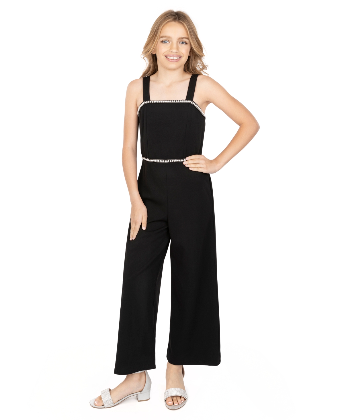 Click here for Speechless Big Girls Maxi Length Sleeveless Square... prices