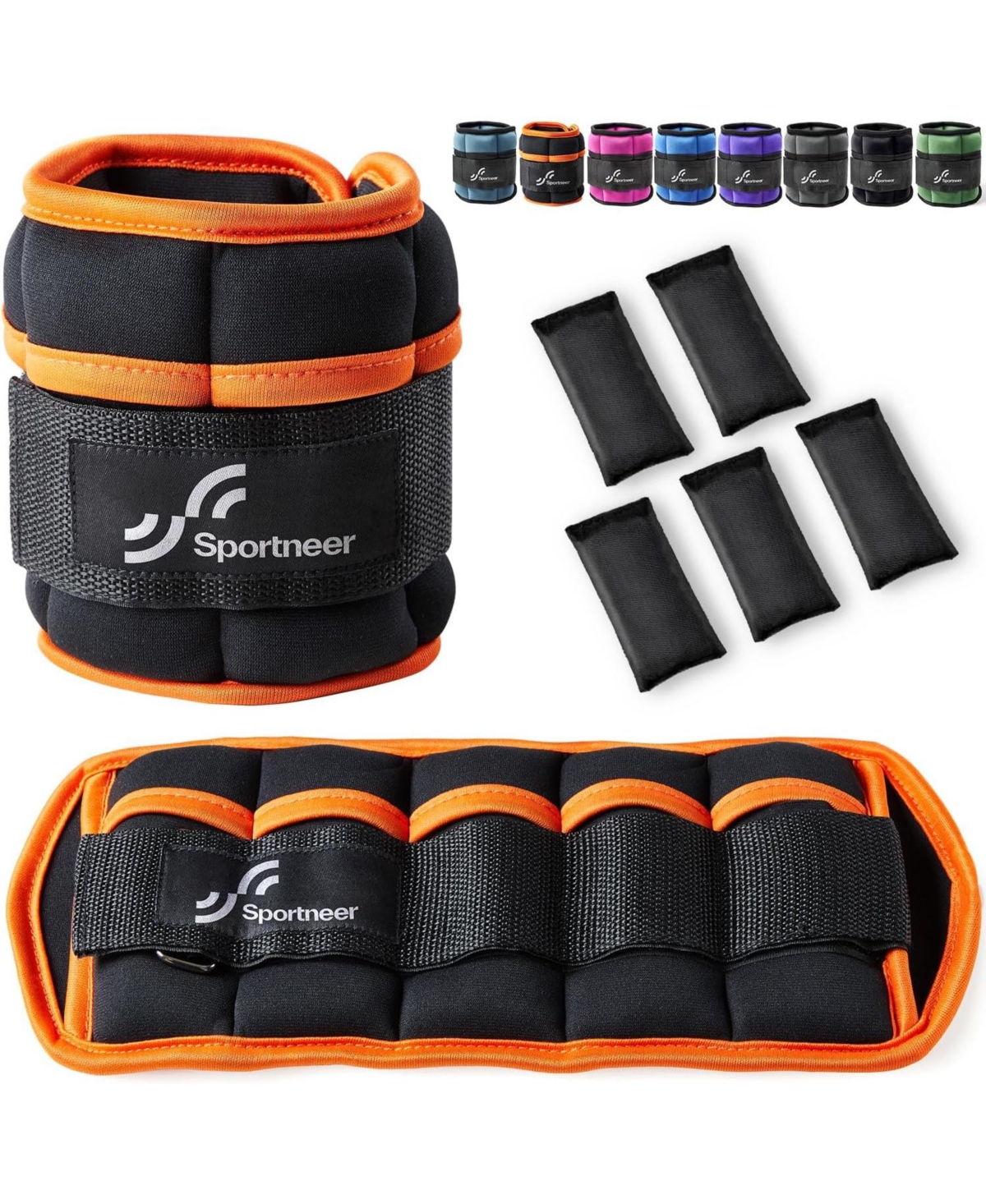 Click here for Sportneer Adjustable Ankle Weights Set of 2-2/3/4/... prices
