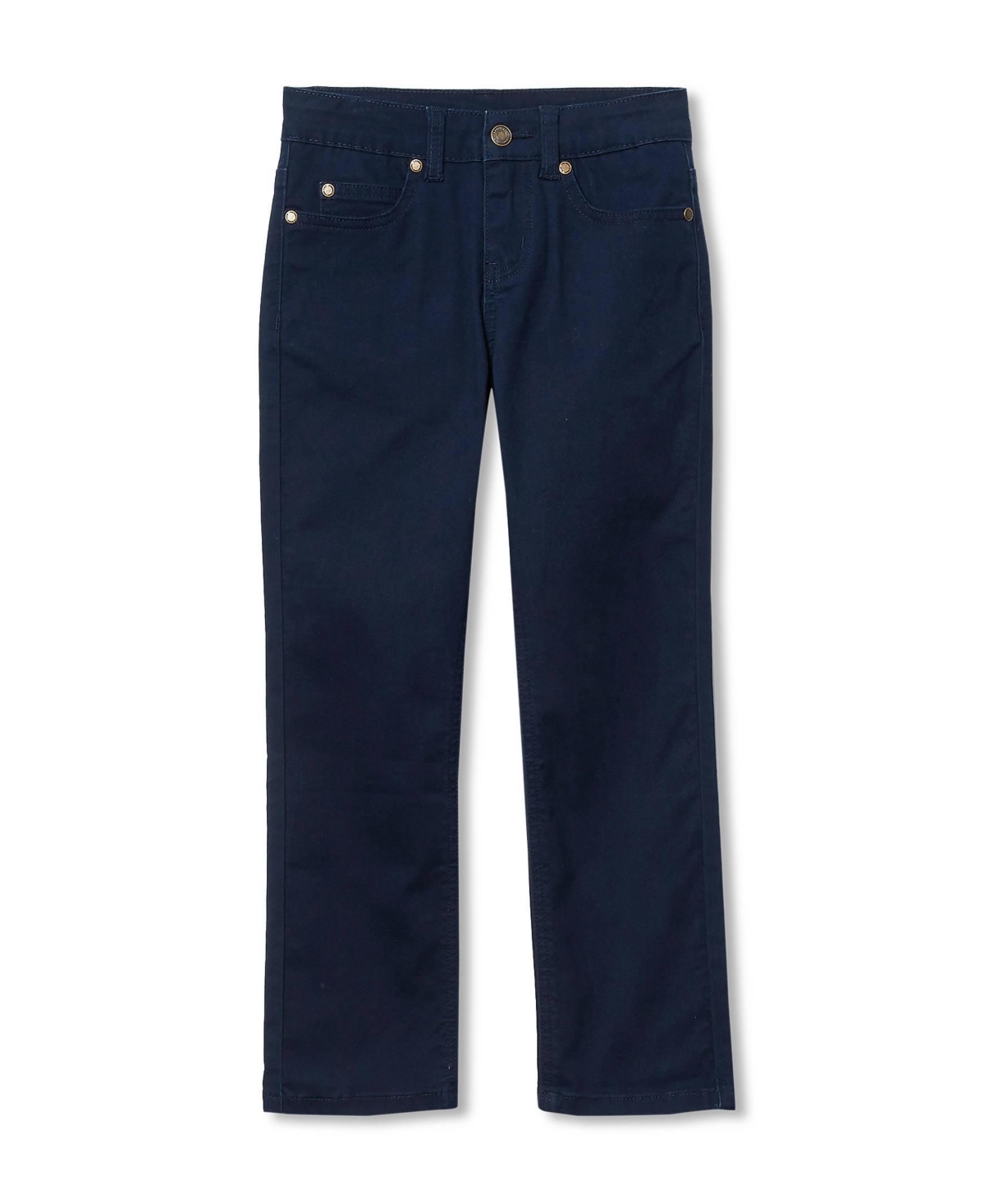 Click here for Lands End Boys Iron Knee Twill 5 Pocket Pants - Cl... prices