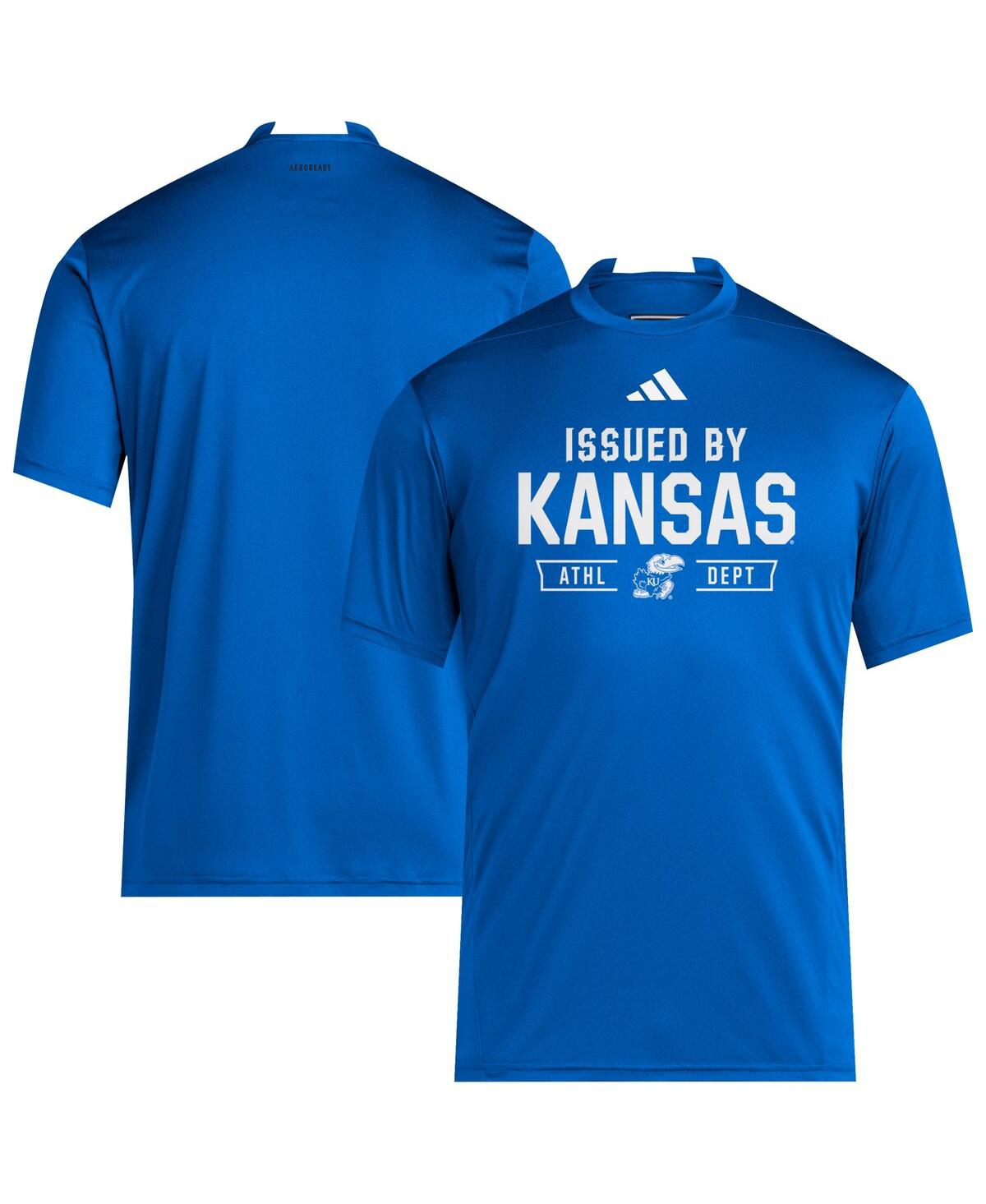 Click here for Adidas Mens Royal Kansas Jayhawks 2025 Training Pe... prices