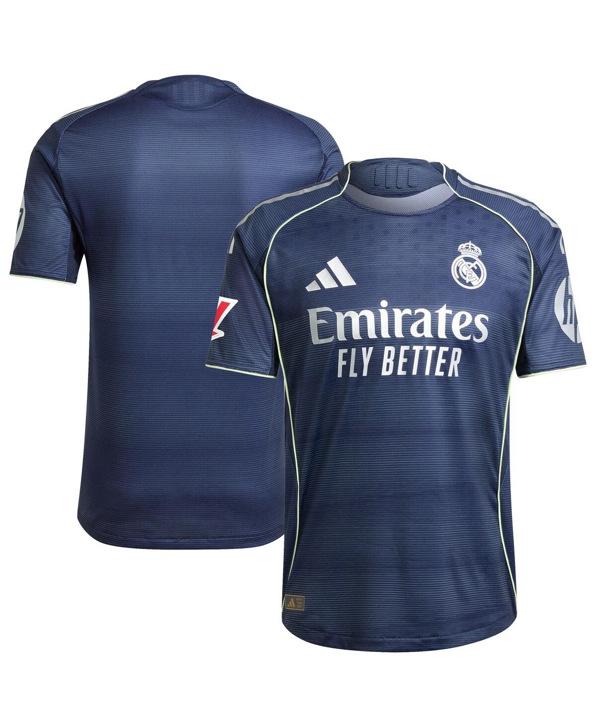 Click here for Adidas Mens Blue Real Madrid 2025/26 Away Authenti... prices
