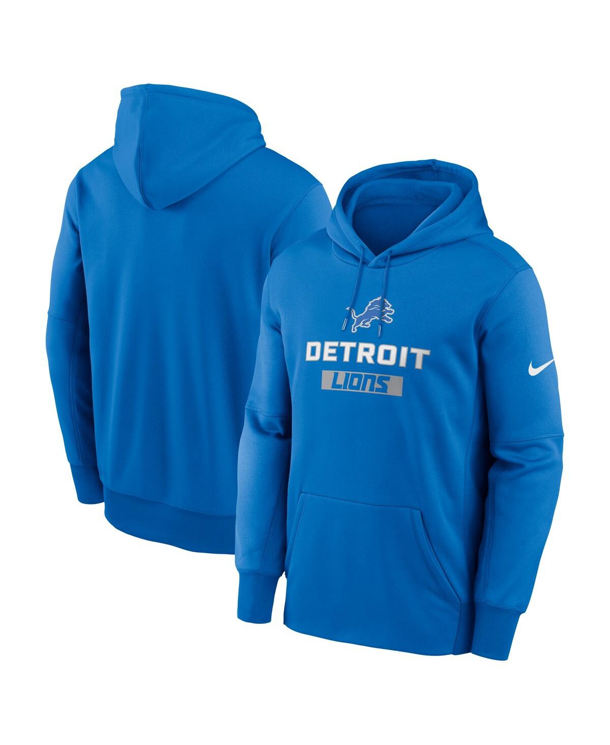 Click here for Nike Mens Blue Detroit Lions Toss Sweep Performanc... prices