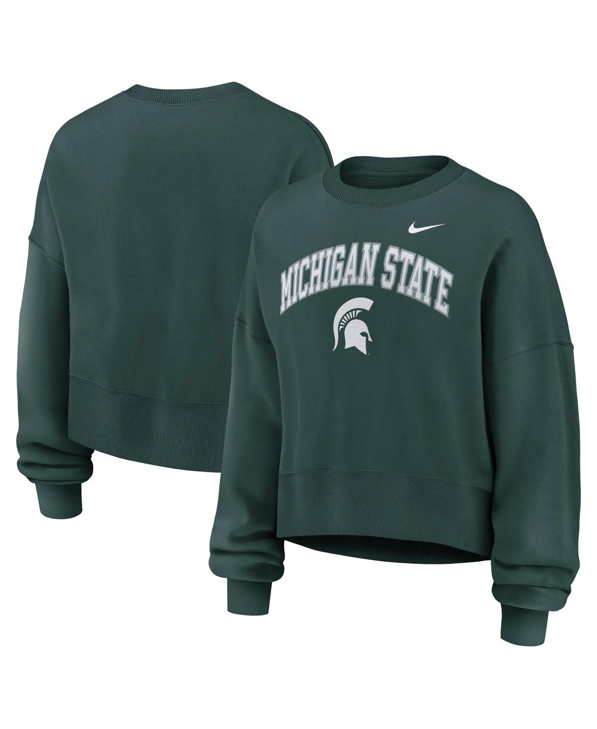 Click here for Nike Womens Green Michigan State Spartans Oversize... prices