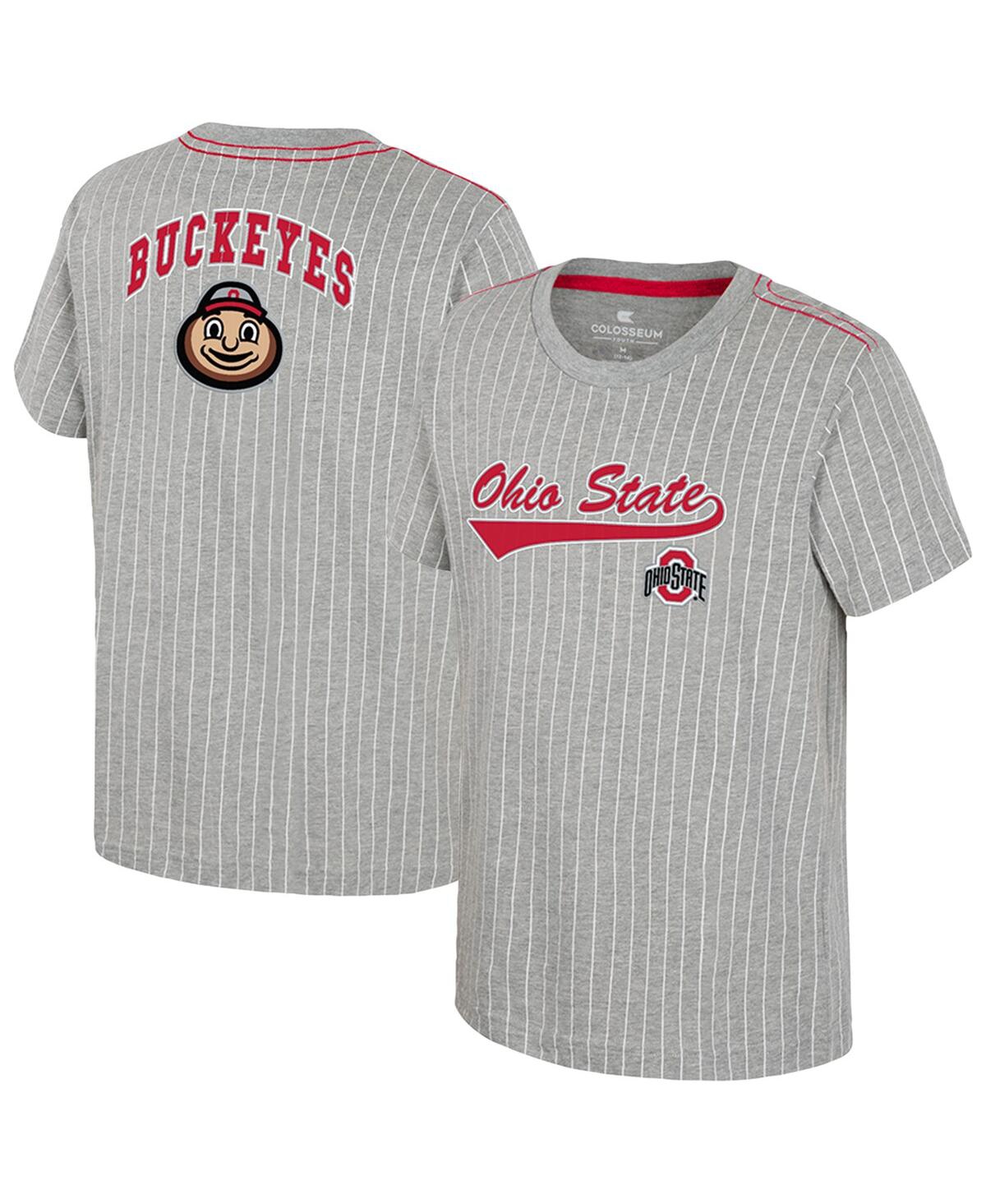 Click here for Colosseum Big Boys and Girls Heather Gray Ohio Sta... prices