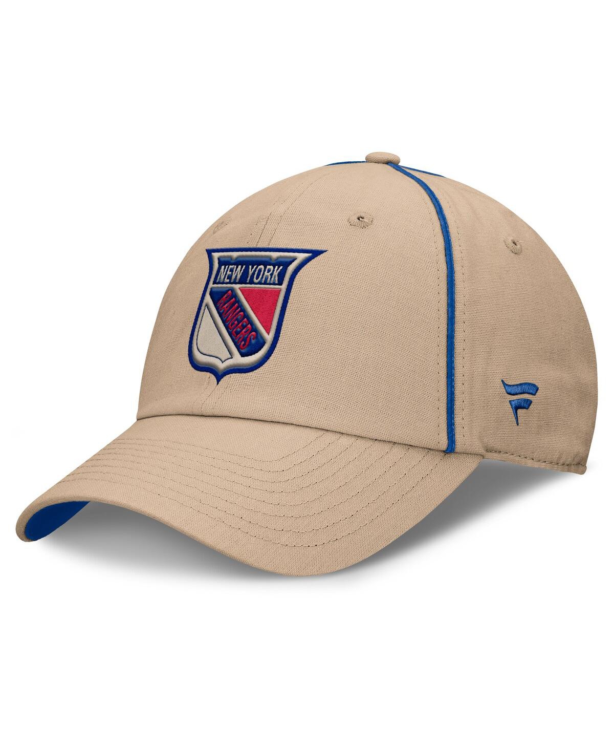 Click here for Fanatics Mens Tan New York Rangers Heritage Setoff... prices