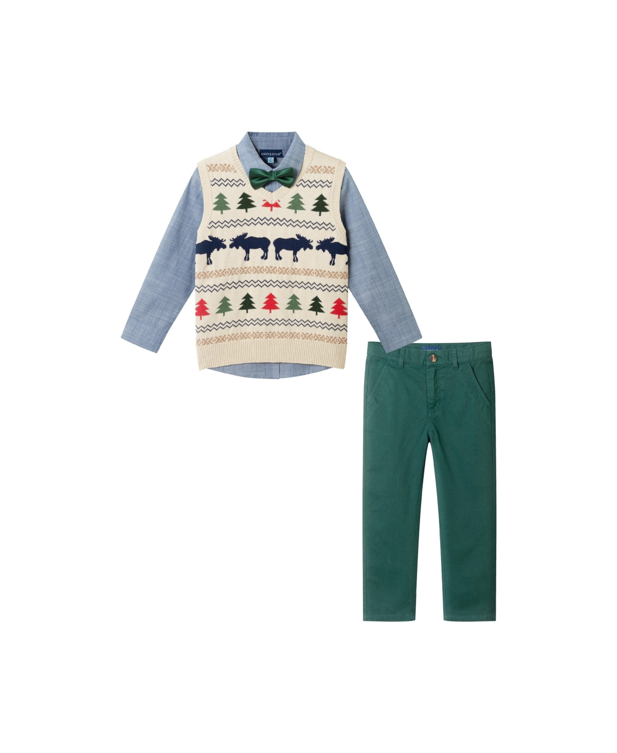 Click here for Andy & Evan Toddler Boys Toddler/Child Beige Sweat... prices