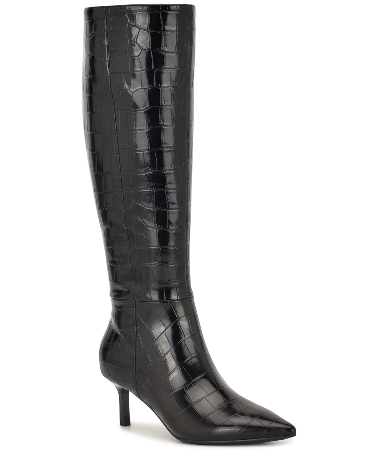 Click here for Nine West Womens Kimdee 9X9 Wide Calf Tall Stilett... prices