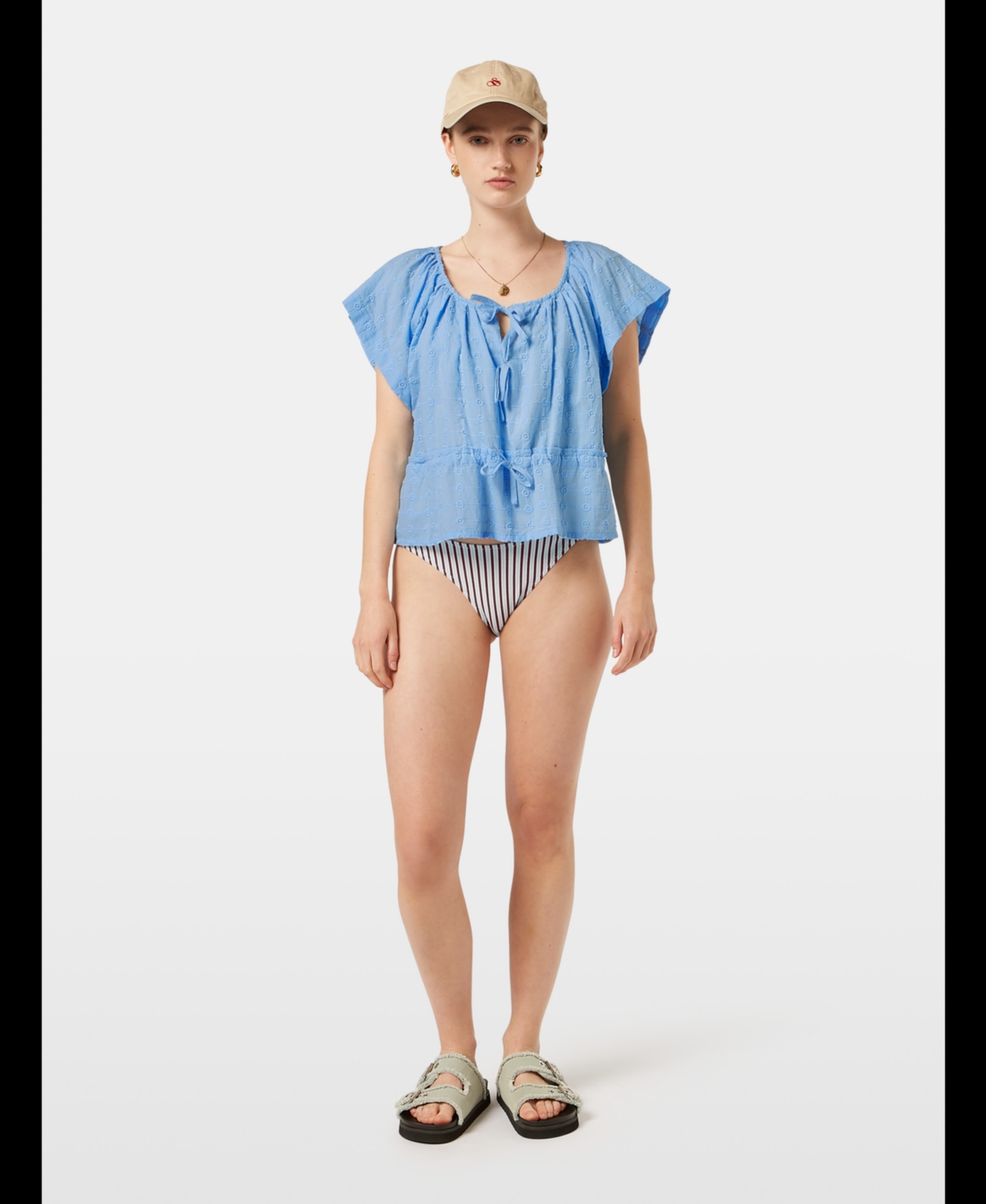 Click here for Scotch & Soda Womens Scotch and Soda Broderie top... prices