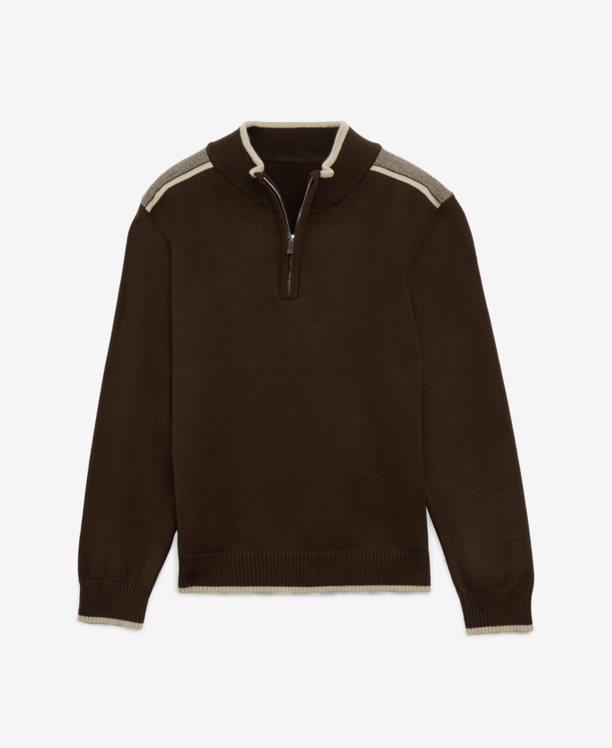 Click here for Raw X Boys Shoulder Detail Quarter-Zip Sweater - B... prices