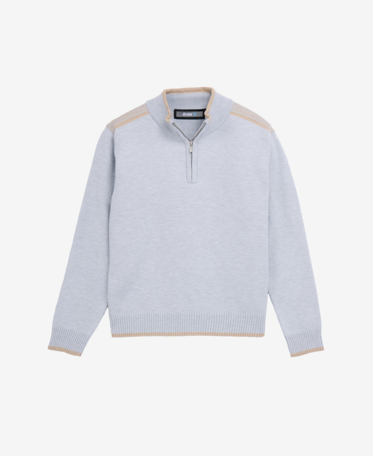 Click here for Raw X Boys Shoulder Detail Quarter-Zip Sweater - H... prices