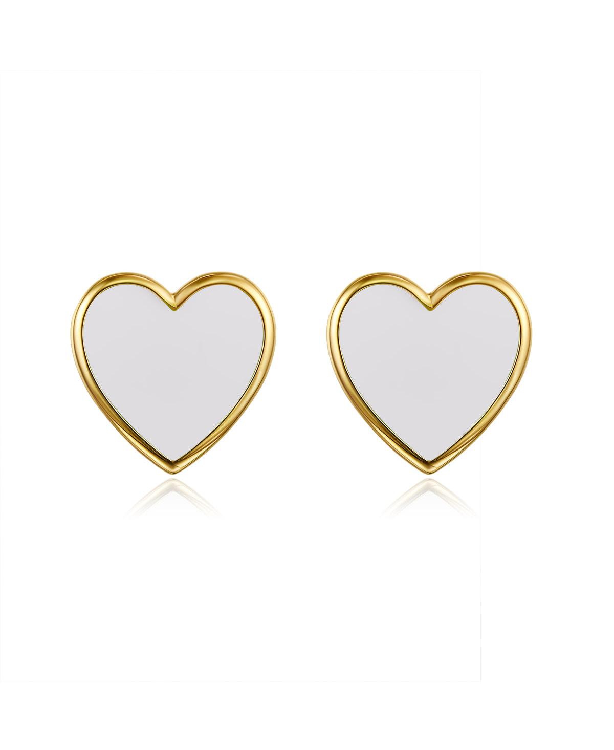 Click here for Anna Zuckerman Petit Love Studs in White - White prices