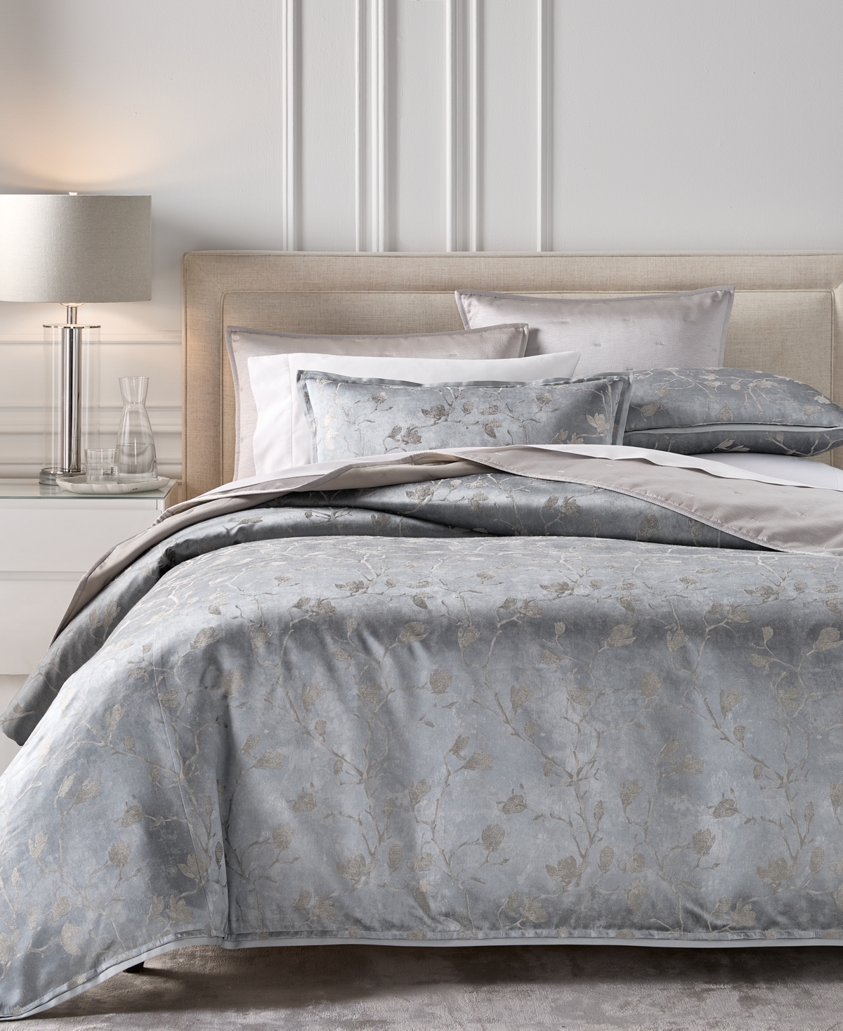 Click here for Hotel Collection Sakura Blossom Comforter Set  Ful... prices