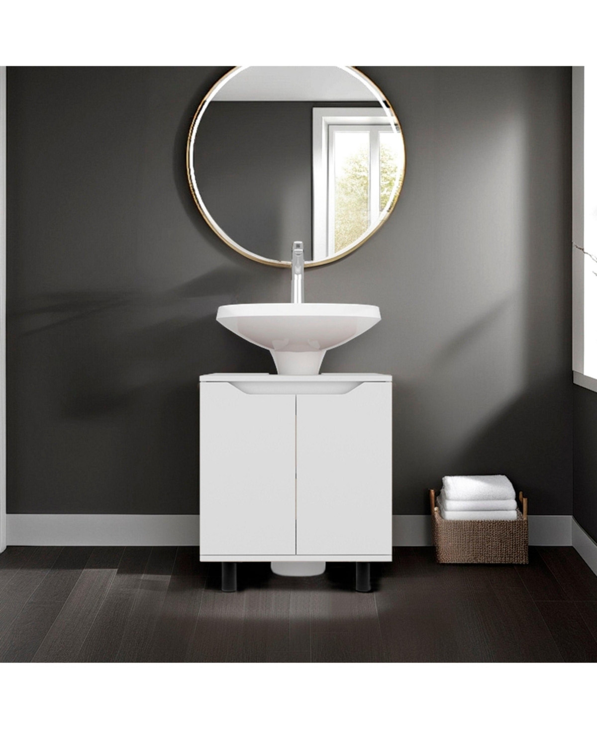 Click here for Fm Furniture Londres Bathroom Vanity Cabinet for P... prices