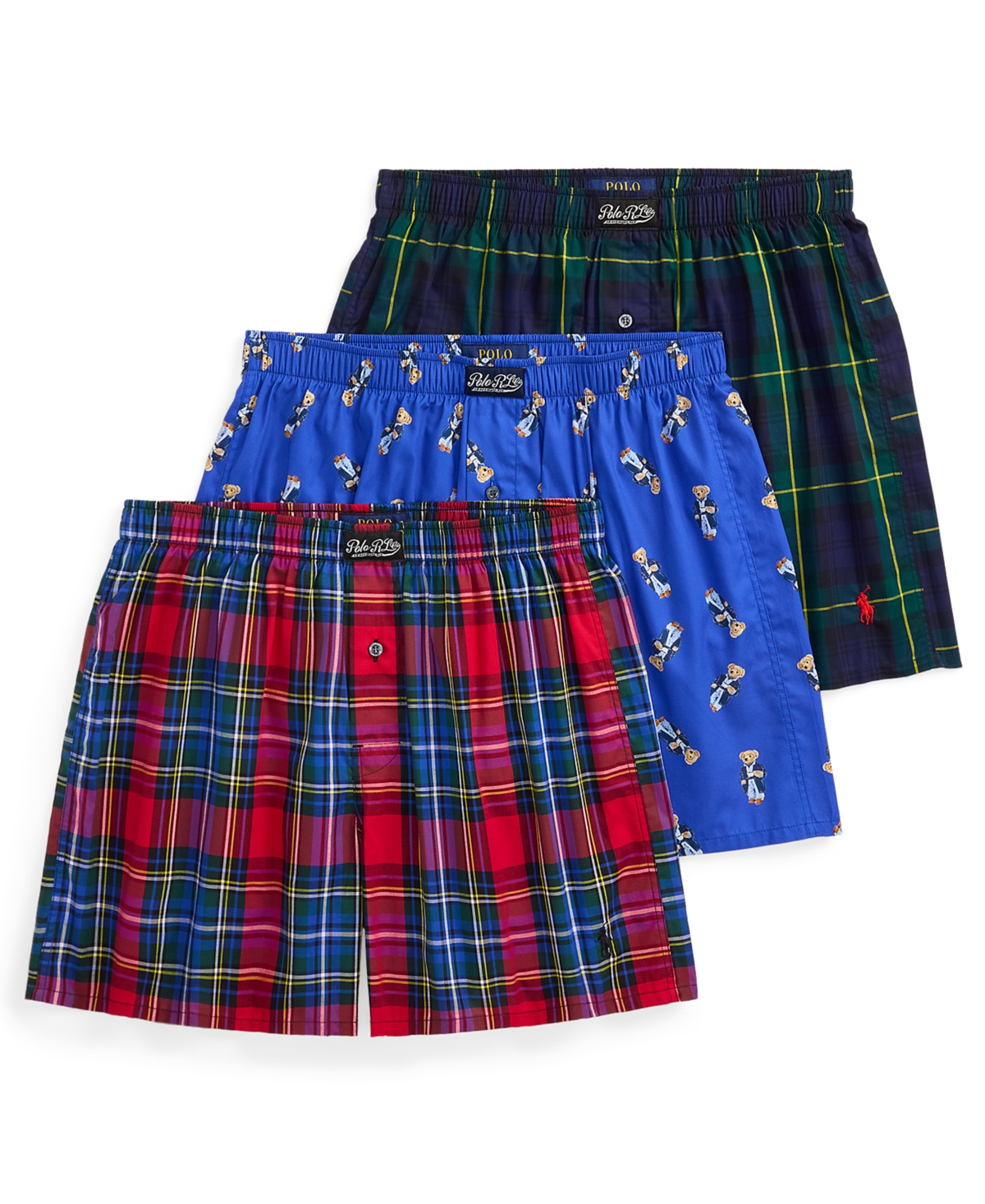 Click here for Polo Ralph Lauren Mens 3-Pack Classic Boxer Brief... prices