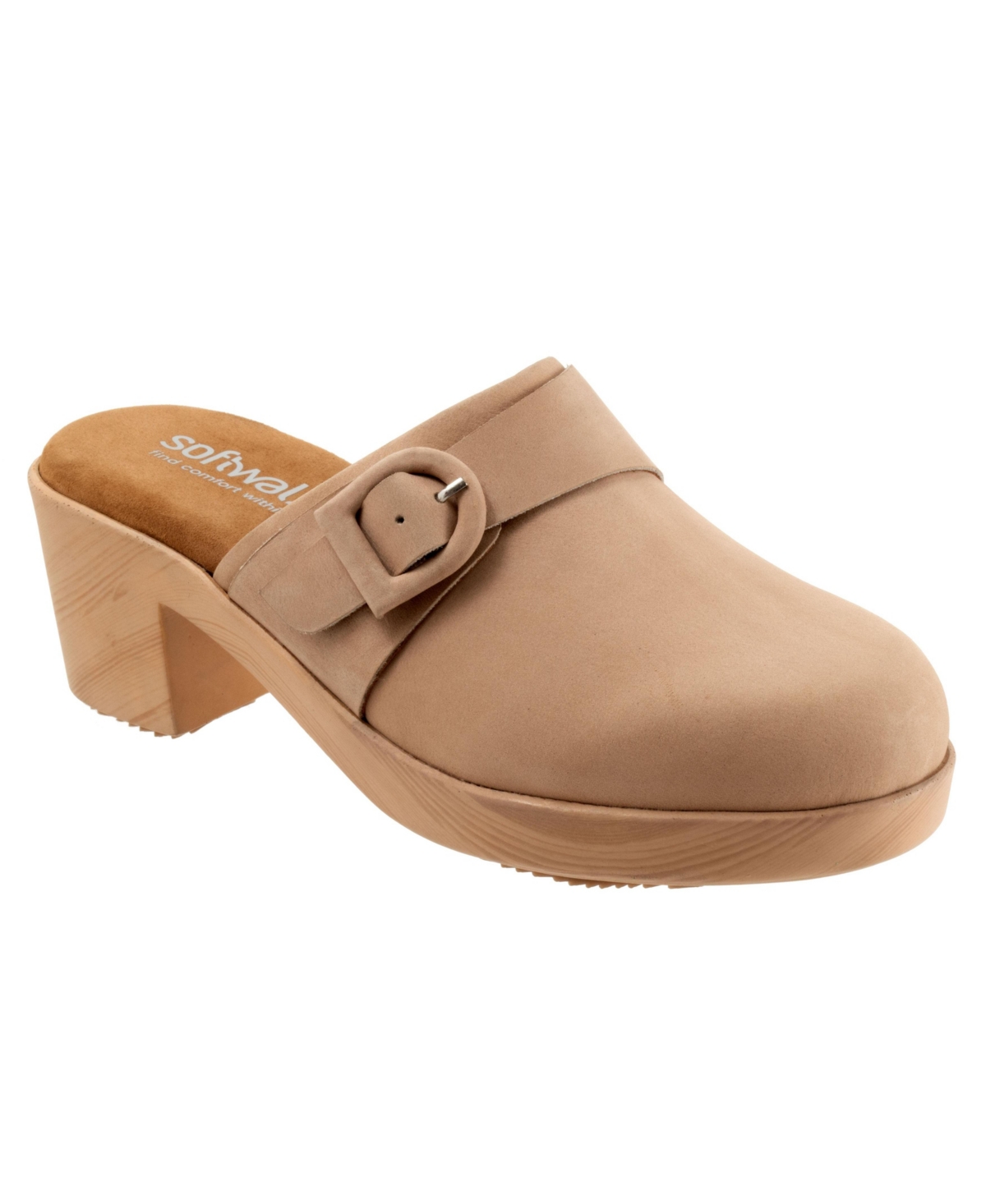 Click here for Ferrara Clog - Taupe oily prices