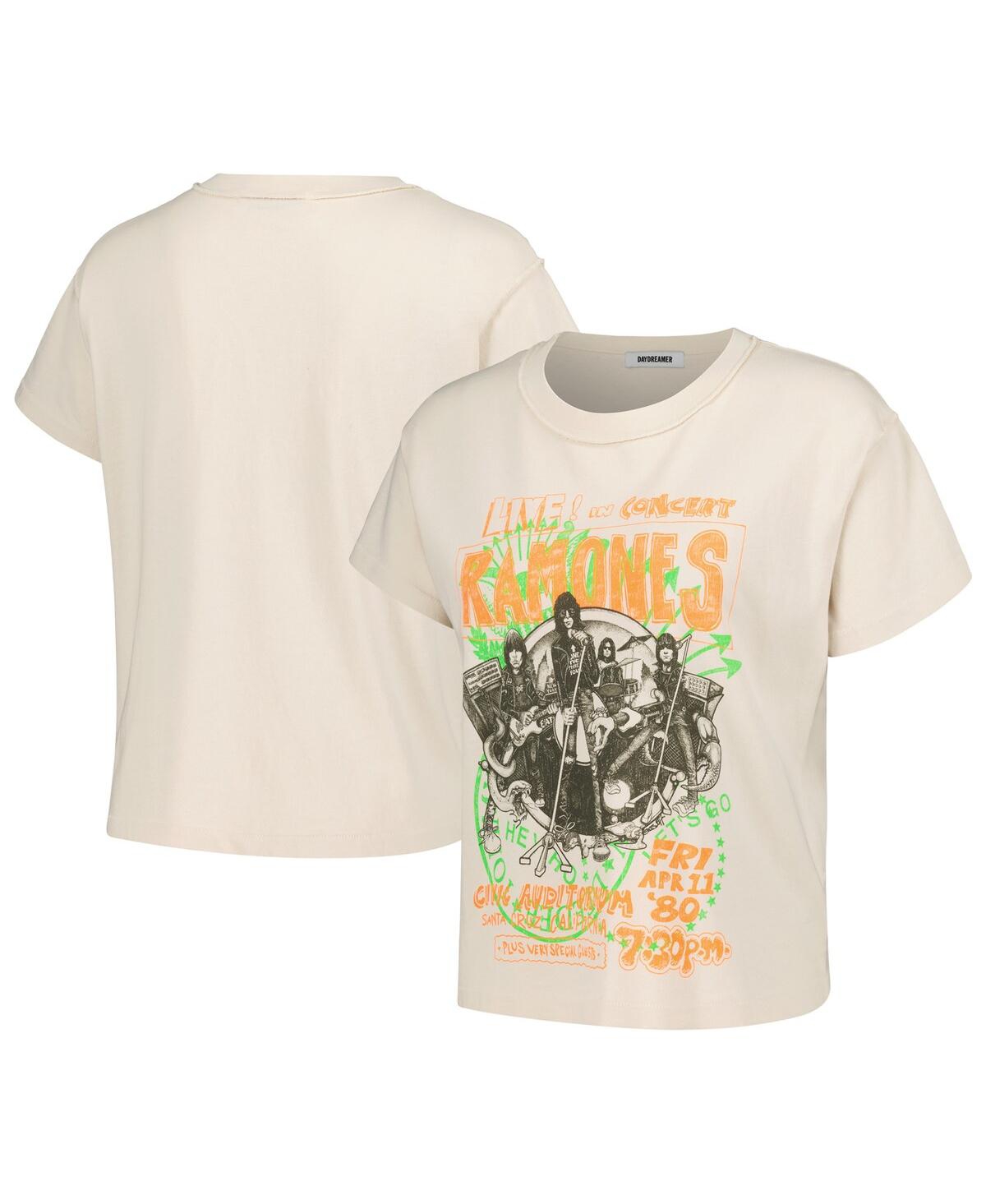 Click here for Daydreamer Womens White The Ramones Civic Auditori... prices