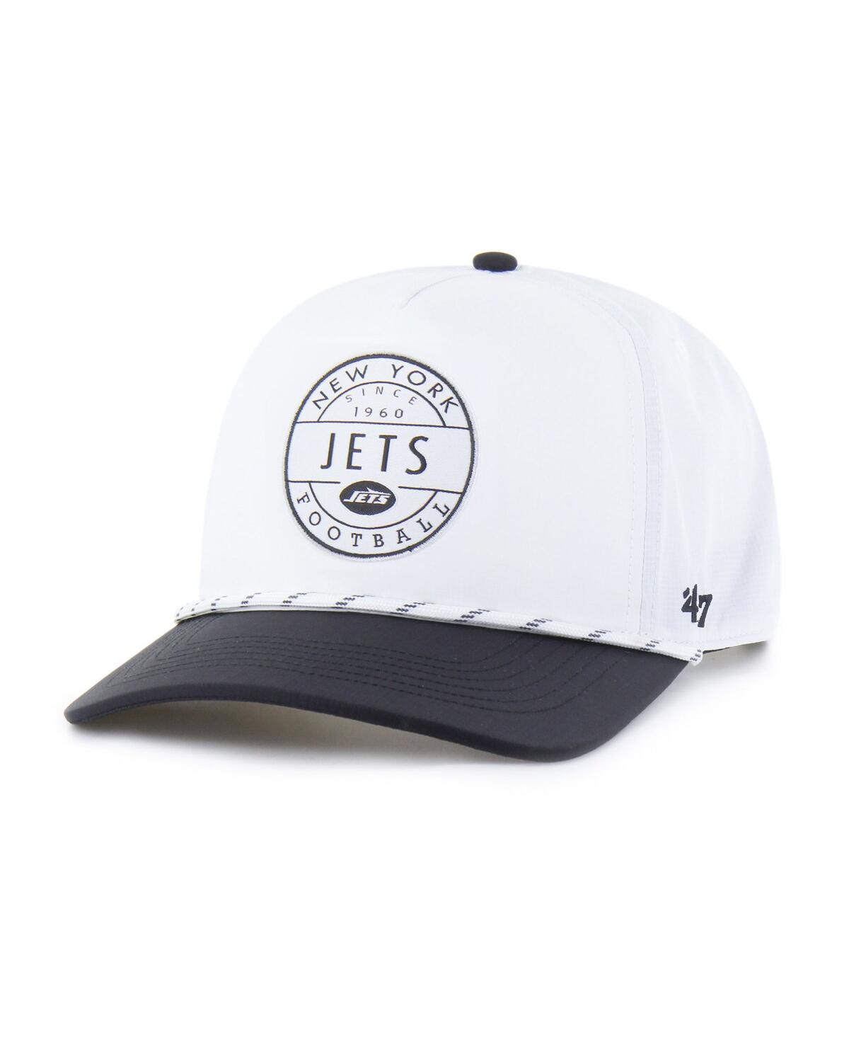 Click here for 47 Brand Mens White/Black New York Jets Suburbia H... prices
