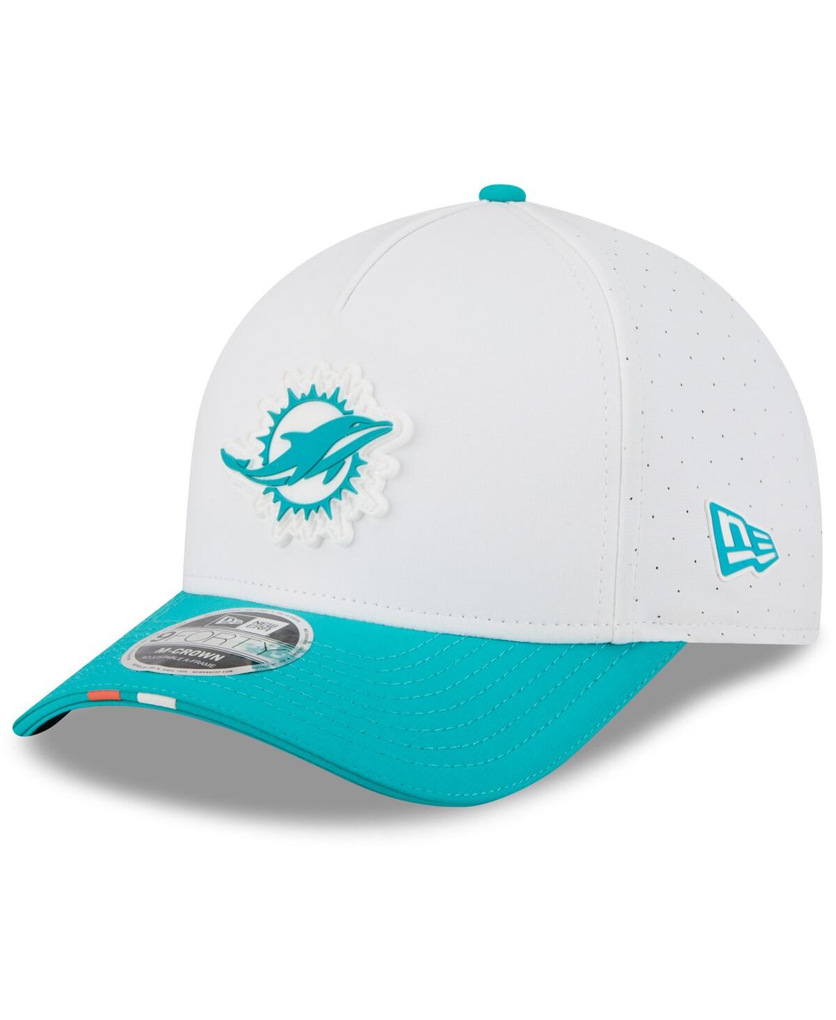 Click here for New Era Big Boys and Girls White/Aqua Miami Dolphi... prices