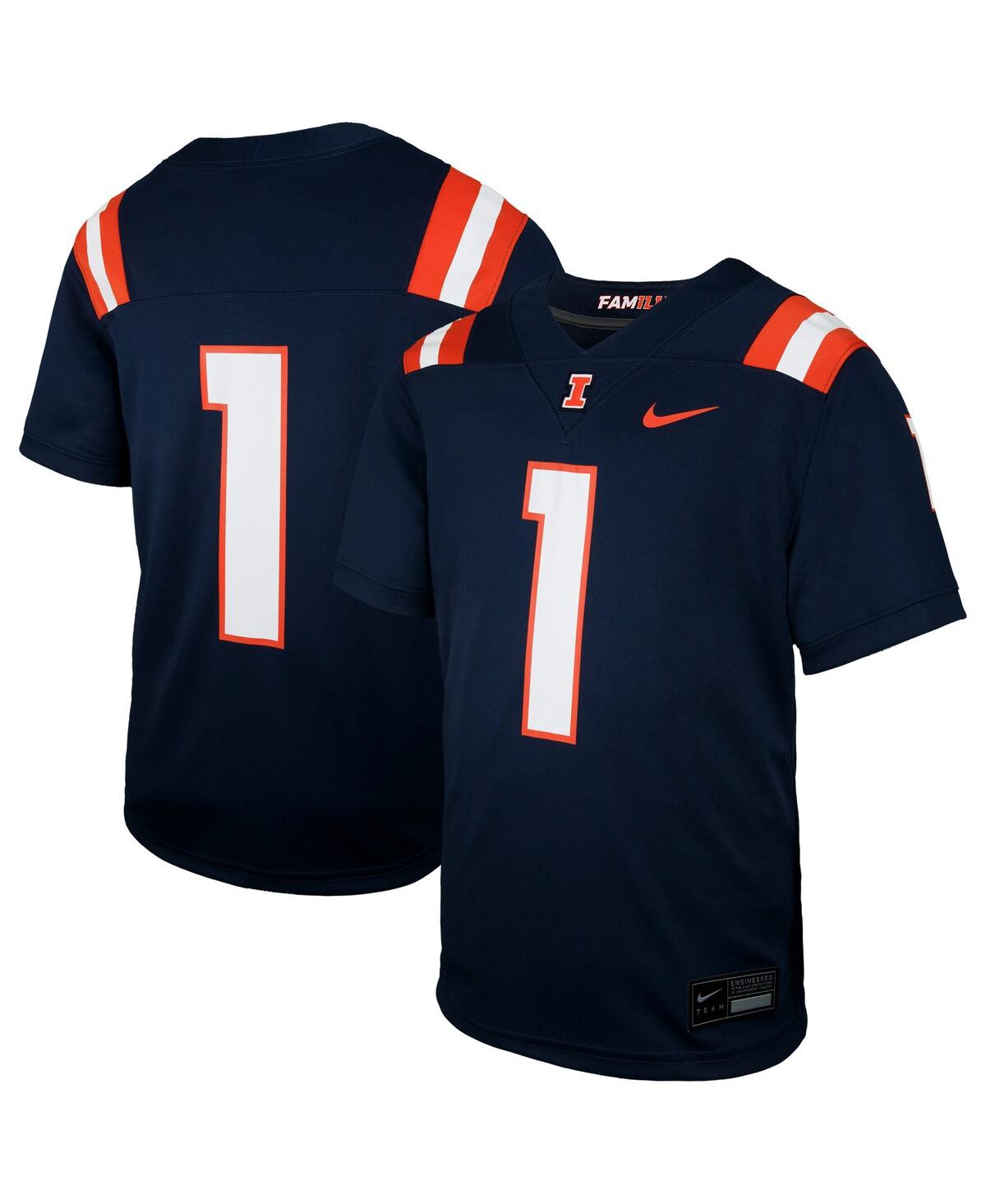 Click here for Nike Big Boys and Girls 1 Navy Illinois Fighting I... prices