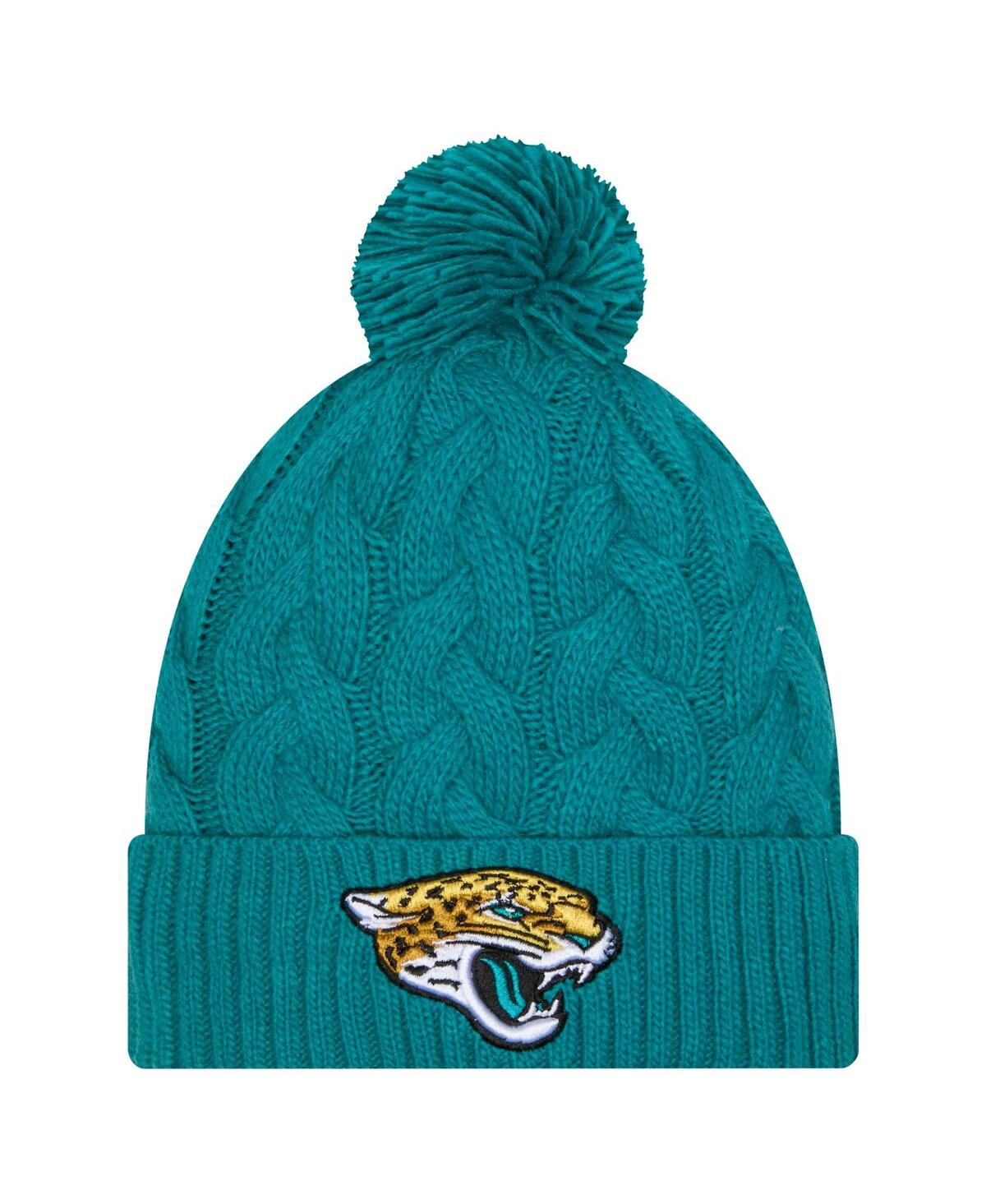 Click here for New Era Womens Teal Jacksonville Jaguars Cable Cuf... prices