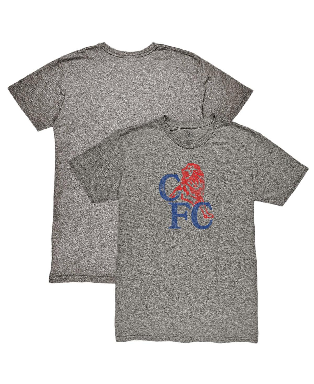 Click here for 1863FC Mens Heather Gray Chelsea Retro 86 Badge Vi... prices