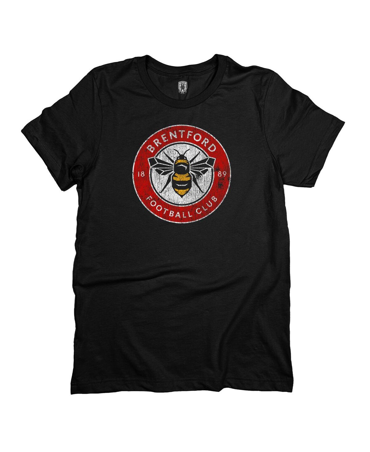 Click here for 1863FC Mens Black Brentford Fc Badge T-Shirt - Bla... prices