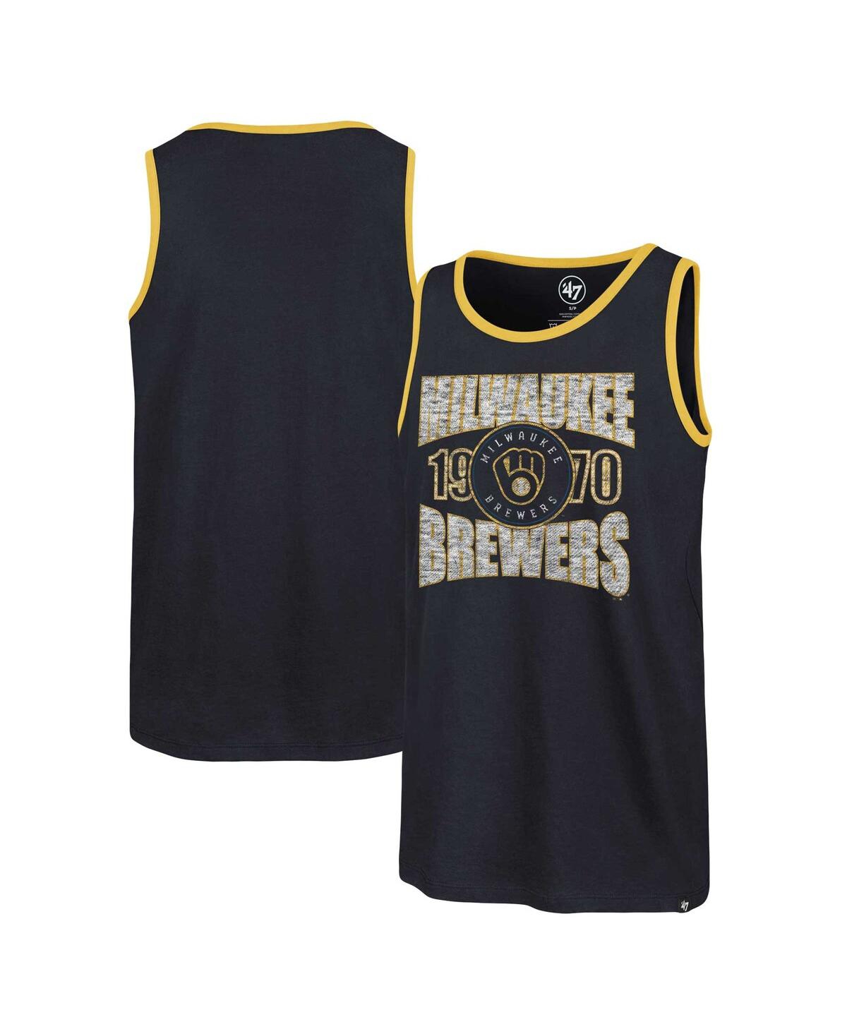 Click here for 47 Brand Mens Navy Milwaukee Brewers Upload Frankl... prices