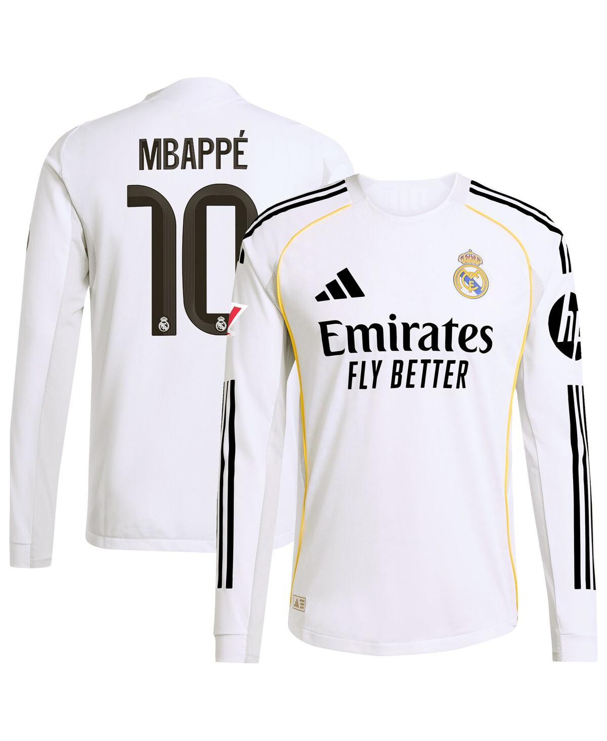Click here for Adidas Mens Kylian Mbappe White Real Madrid 2025/2... prices