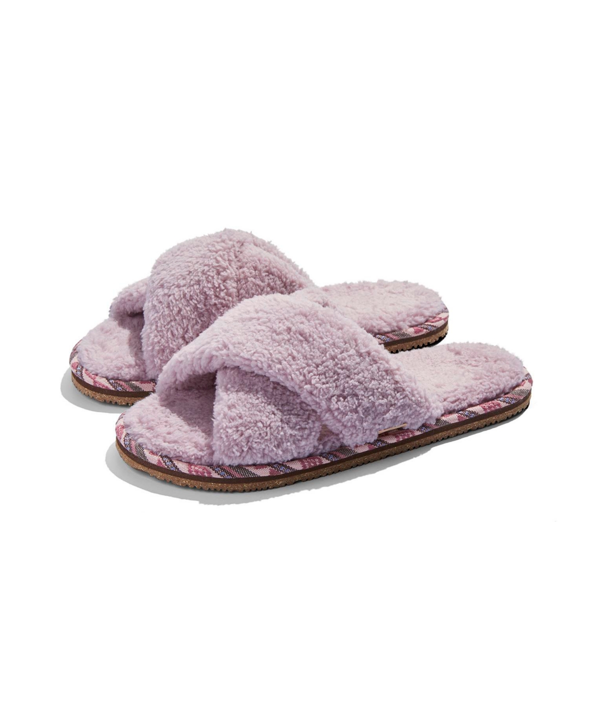 Click here for Feelgoodz Women s Equinox Sherpa Cross-Strap Slipp... prices