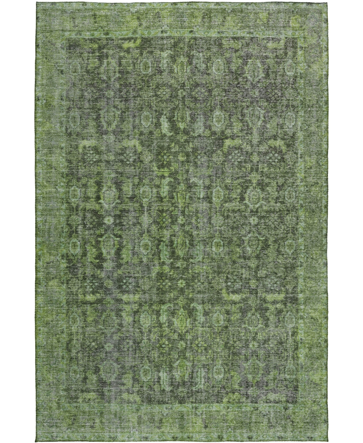 Click here for Dalyn Karaj KJ3 8x10 Area Rug - Green  Gray prices
