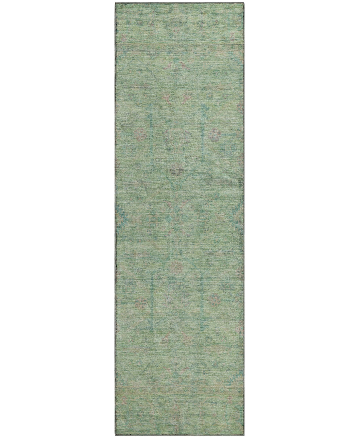 Dalyn Ravenna RN5 23x76 Runner Area Rug - Green  Blue