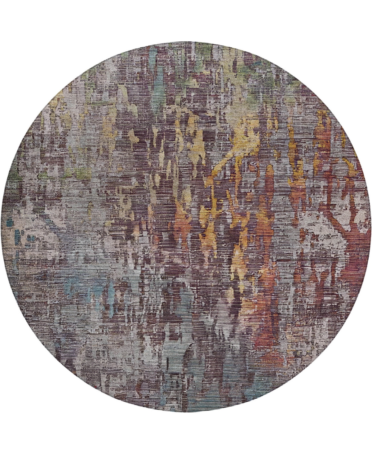 Click here for Dalyn Kochi KC8 8x8 Round Area Rug - Plum prices